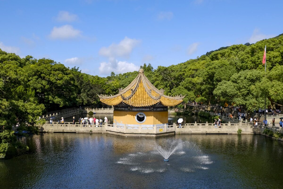 3 Tage auf der Insel Putuo Shan vor der Küste Zhejiangs